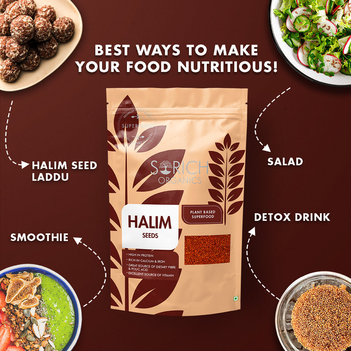 TOP 6 HEALTH BENEFITS OF HALIM SEEDS – Sorich
